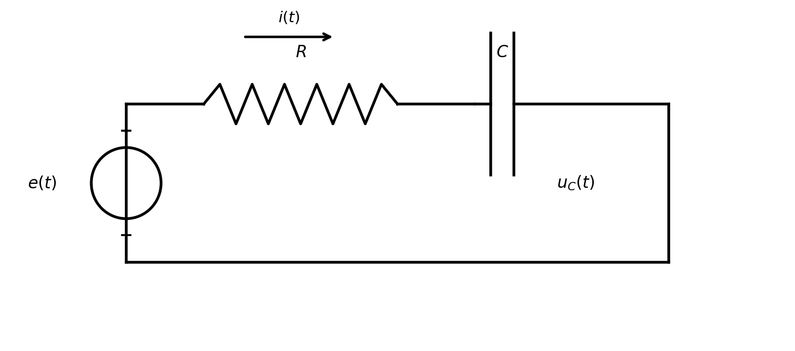 Circuit RC équation différentielle : méthode Terminale